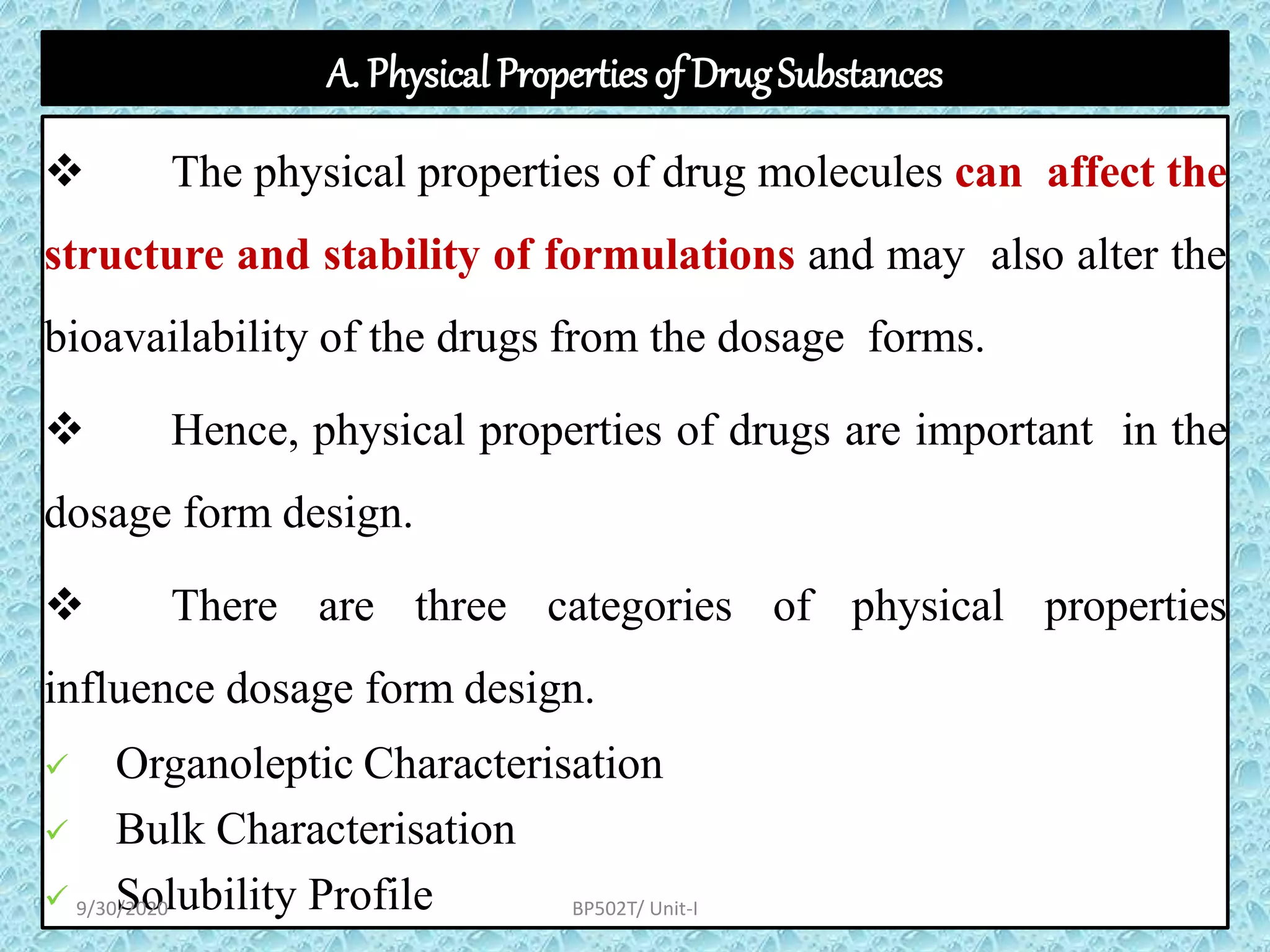 Preformulation- Crystal, Amorphous, Polymorphism, Pseudo Polymorphism ...