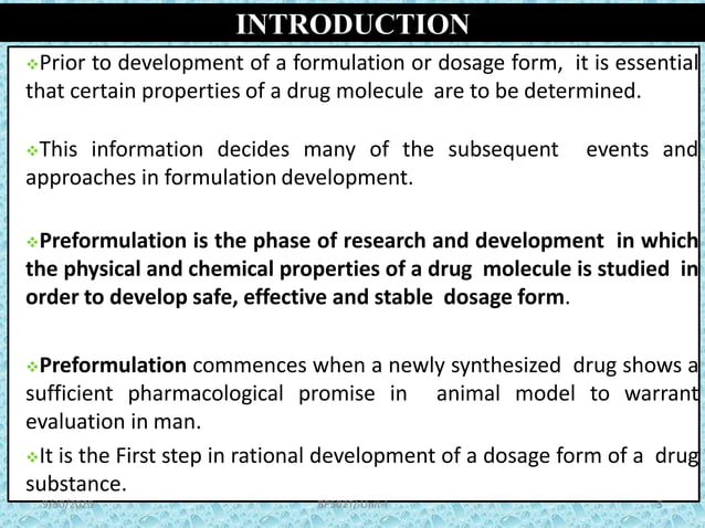 Preformulation- Crystal, Amorphous, Polymorphism, Pseudo Polymorphism | PPT