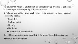 Preformulation study by Pavan B Zalte | PPTX