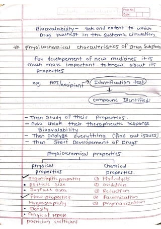 pre formulation study ,industrial pharmacy. | PDF