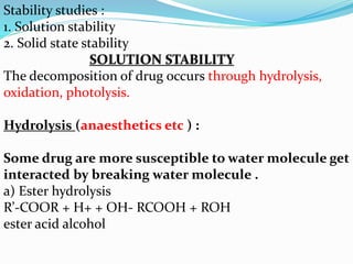 Preformulation | PPT