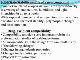 Preformulation | PPT