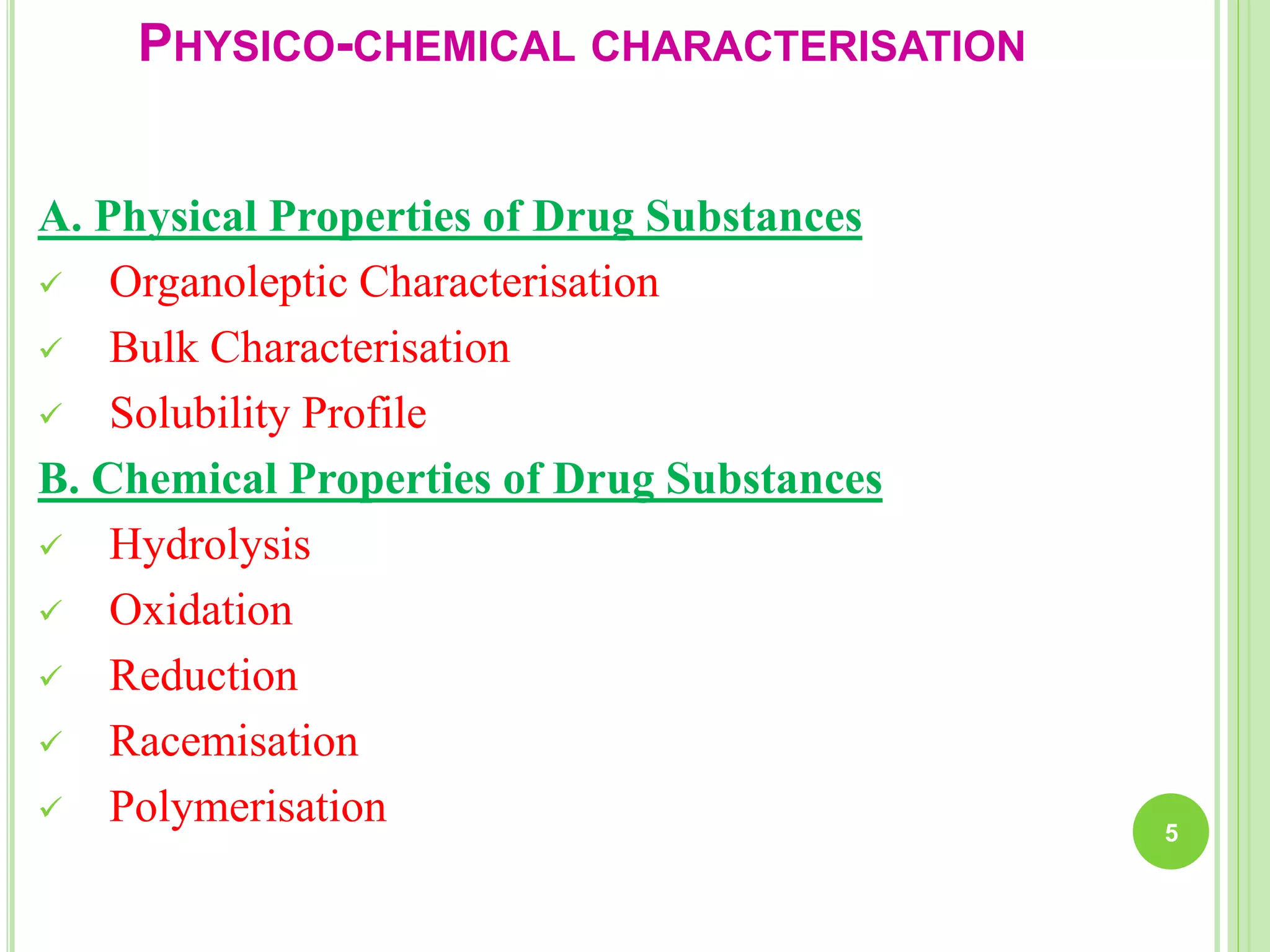 Preformulation Studies | PPTX