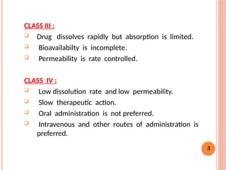Biopharmaceutical classification system (BCS) of drugs ||Industrial ...