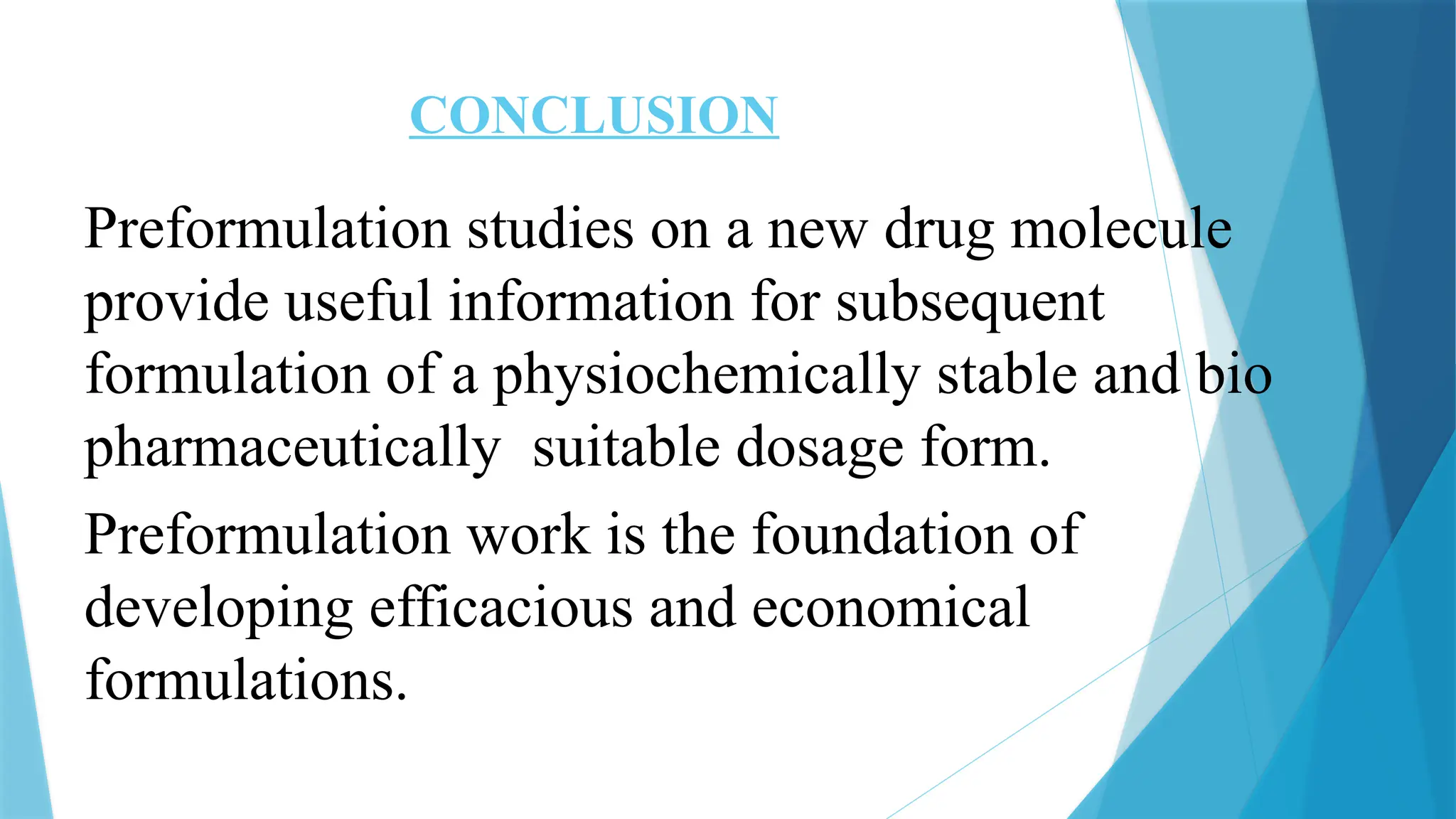 PREFORMULATION STUDIES OF DRUGS PRESENTED BY MANSI SANGRI | PPTX