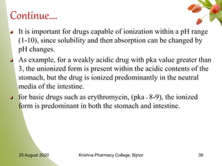 Preformulation studies(unit 1) | PPTX