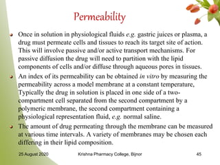 Preformulation studies(unit 1) | PPTX