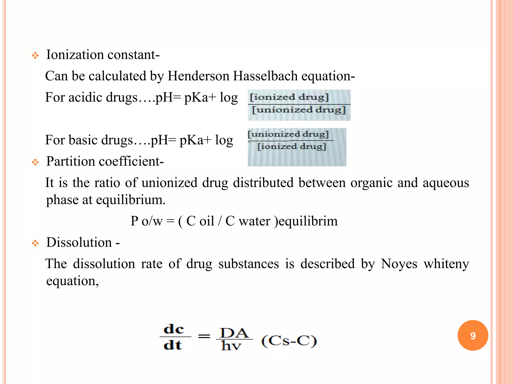 Preformulation study | PPTX | Chemistry | Science