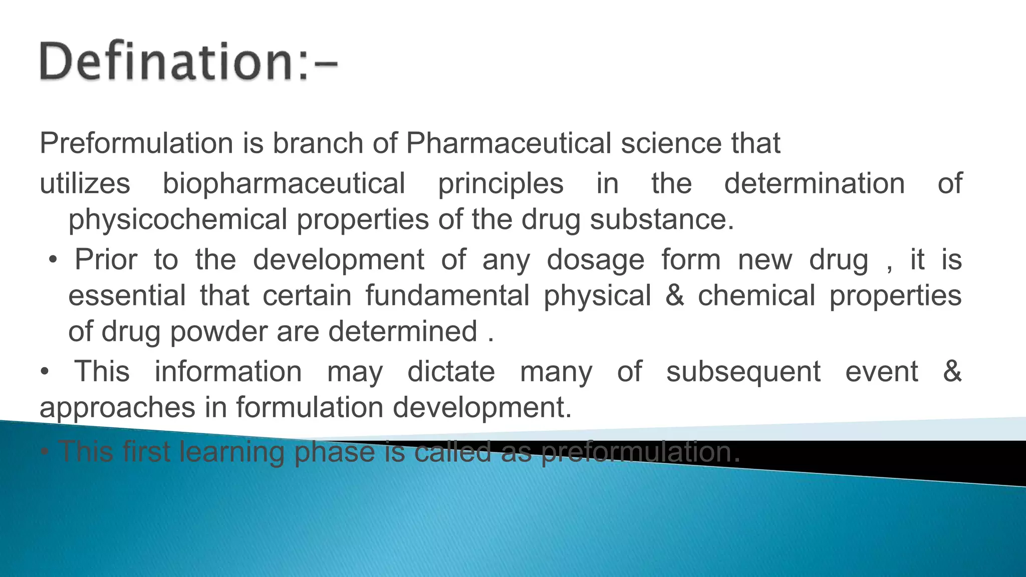 PREFORMULATION STUDY IN DESIGNING OF TABLET DOSAGES FORM.pptx