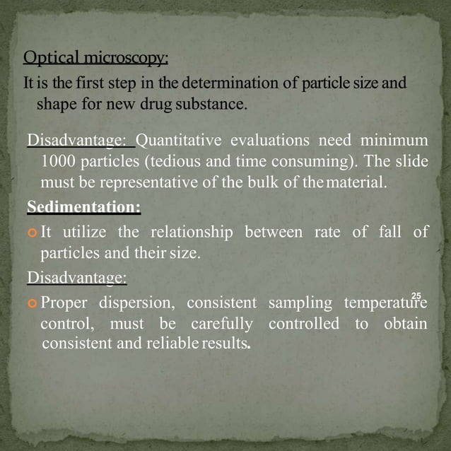 Preformulation study ppt | PPTX | Chemistry | Science