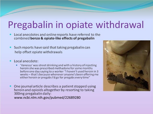 Pregabalin abuse briefing | PPT