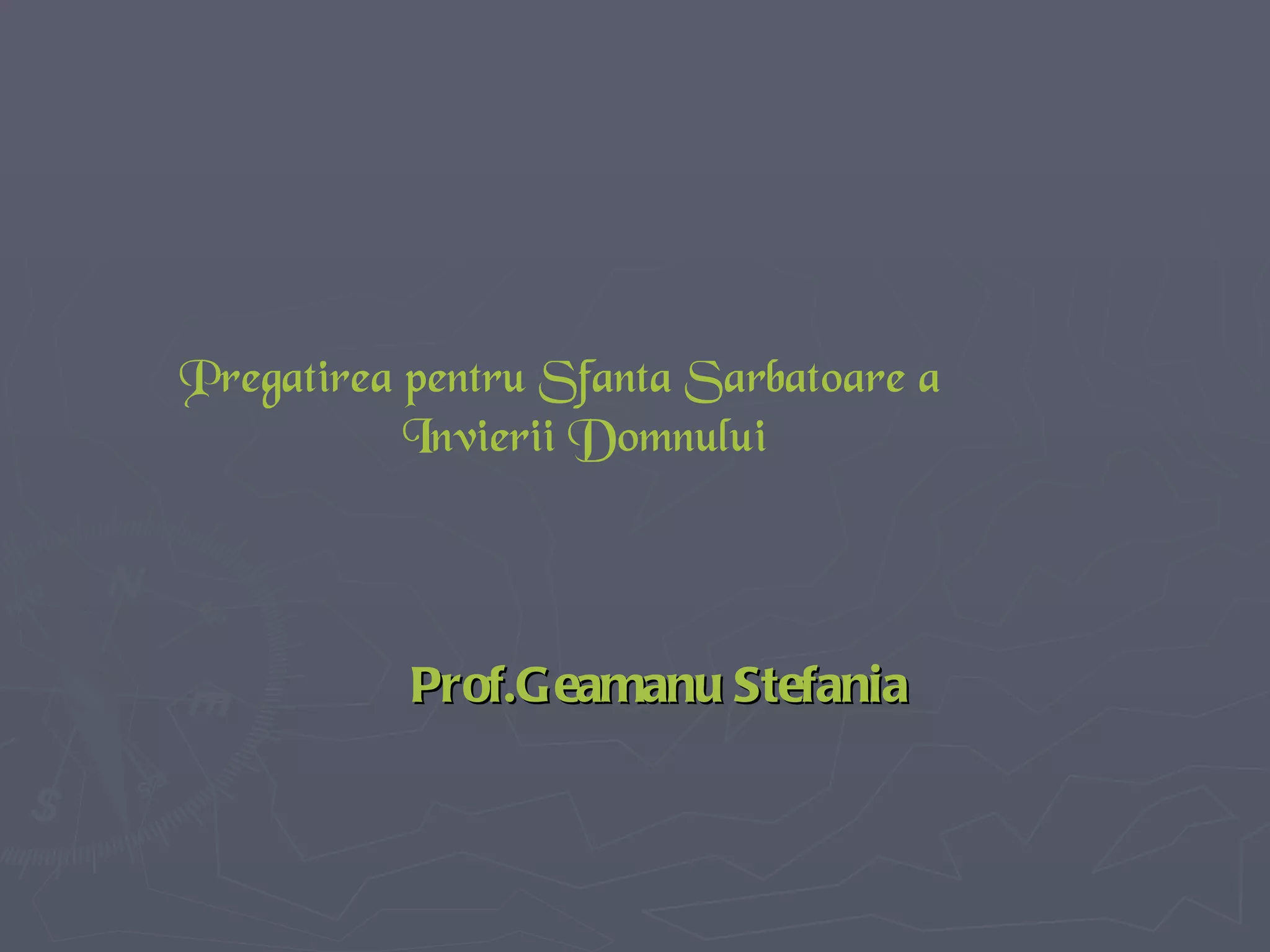 Pregatiri pentru paste | PPT