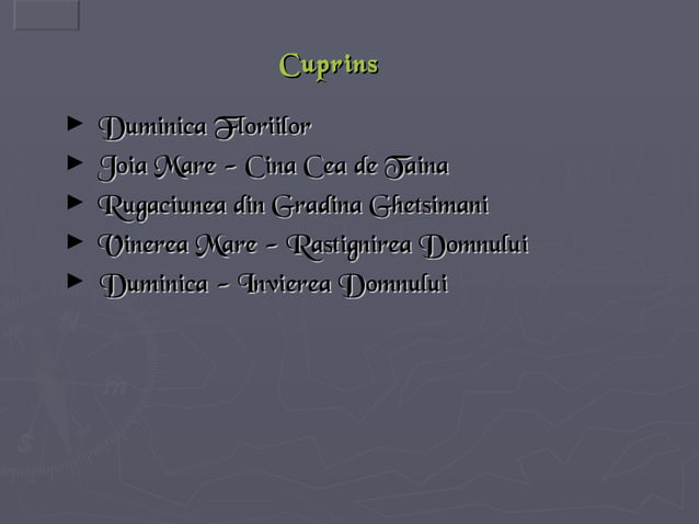 Pregatiri pentru paste | PPT