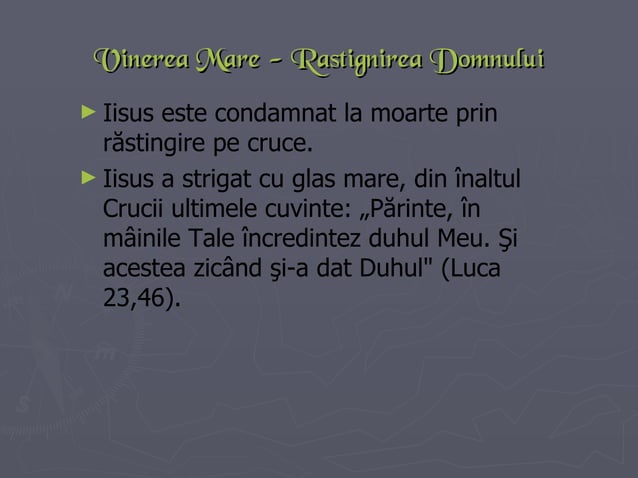 Pregatiri pentru paste | PPT