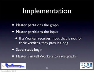 Pregel: A System for Large-Scale Graph Processing | PDF | Graphics Software | Computer Software ...