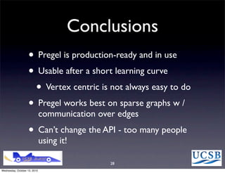 Pregel: A System for Large-Scale Graph Processing | PDF | Graphics Software | Computer Software ...