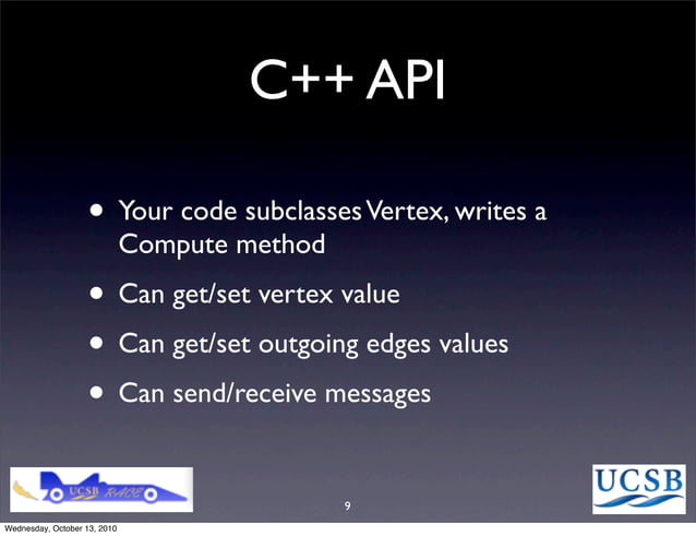 Pregel: A System for Large-Scale Graph Processing | PDF | Graphics Software | Computer Software ...