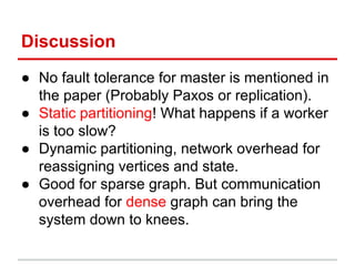 Pregel: A System For Large Scale Graph Processing | PDF