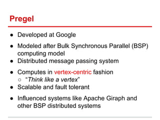 Pregel: A System For Large Scale Graph Processing | PDF