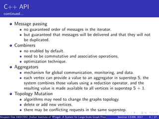 Pregel: A System for Large-Scale Graph Processing | PDF