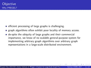 Pregel: A System for Large-Scale Graph Processing | PDF