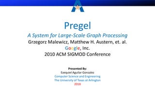 Pregel - Ezequiel Aguilar | PPT