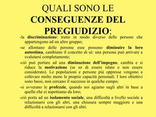 Pregiudizio | PPT