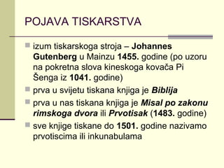 Pregled razvitka hrvatskoga jezika | PPT