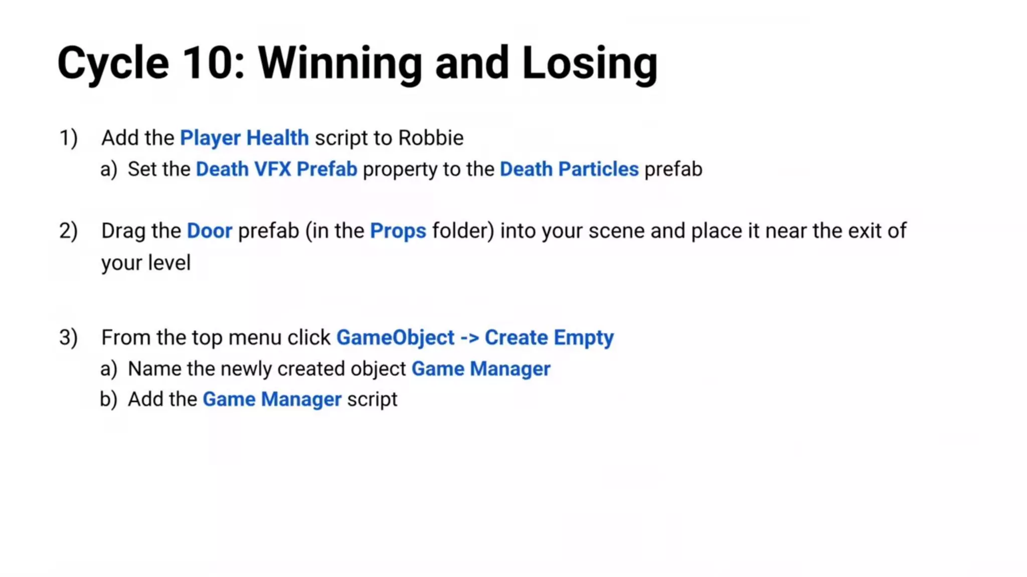 Unity - Pre Game Jam 2020 | PPT