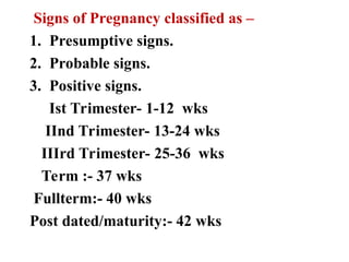 PREGNANCY types of pregnancy risks of pregnancy treatmrnt in pregnancy .ppt