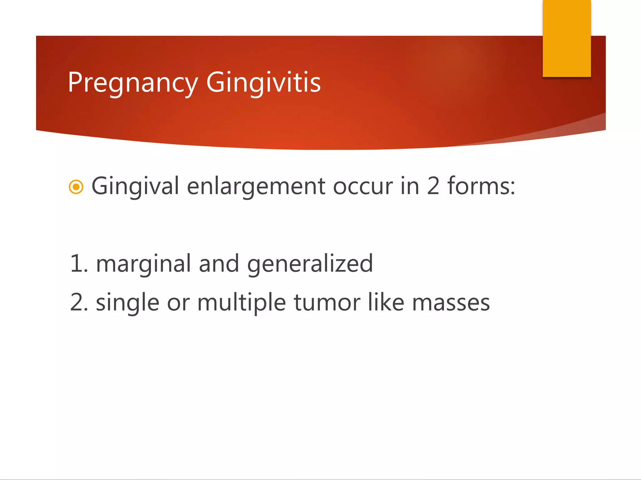 Periodontal disease and pregnancy | PPTX