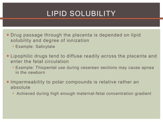 Pregnancy and pharmacology | PPTX