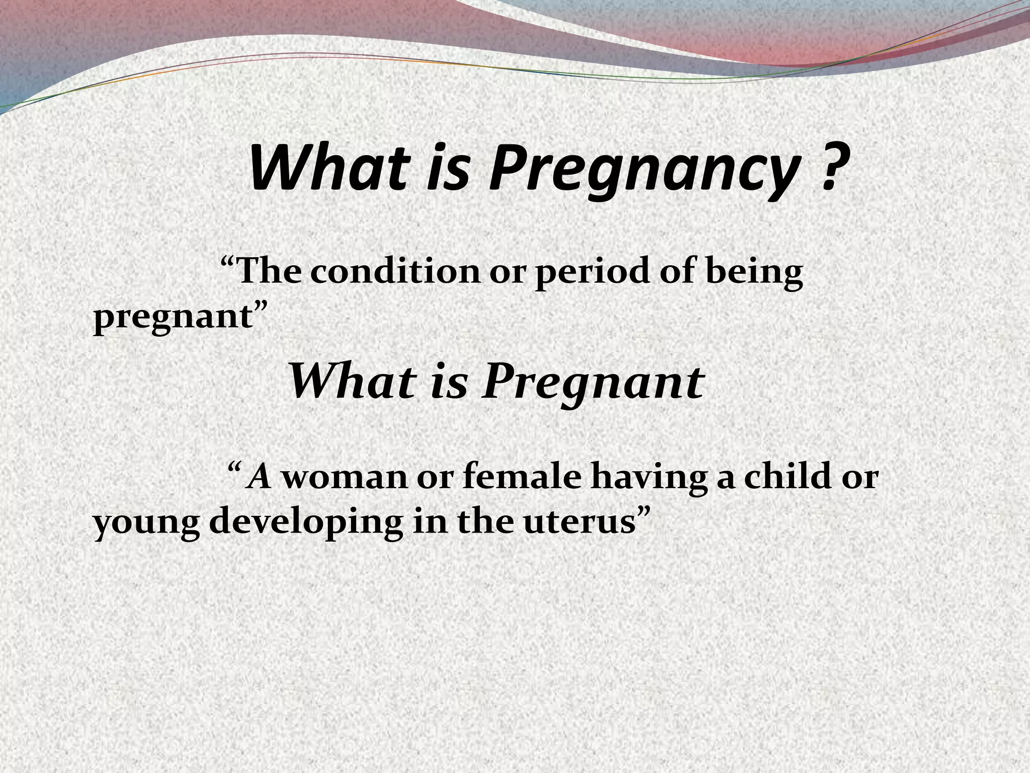 Pregnancy, conception and-birth | PPT