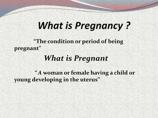 Pregnancy, conception and-birth | PPT