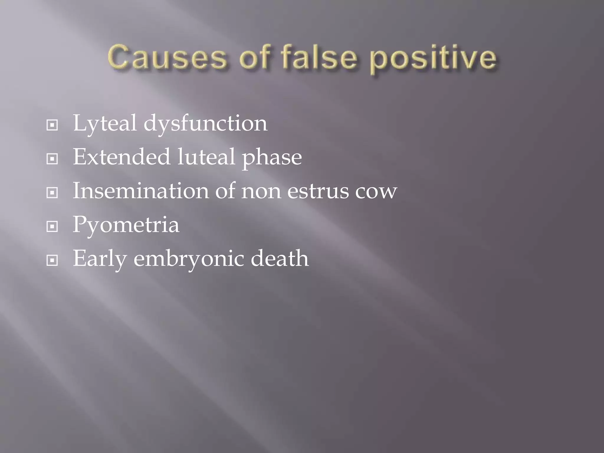 Pregnancy diagnosis in cattle | PPTX