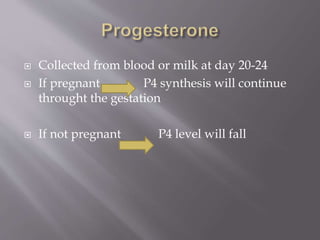 Pregnancy diagnosis in cattle | PPTX