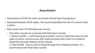 Diagnosis of Pregnancy, Interpretation and Differential Diagnosis | PDF