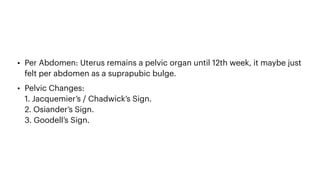 Diagnosis of Pregnancy, Interpretation and Differential Diagnosis | PDF