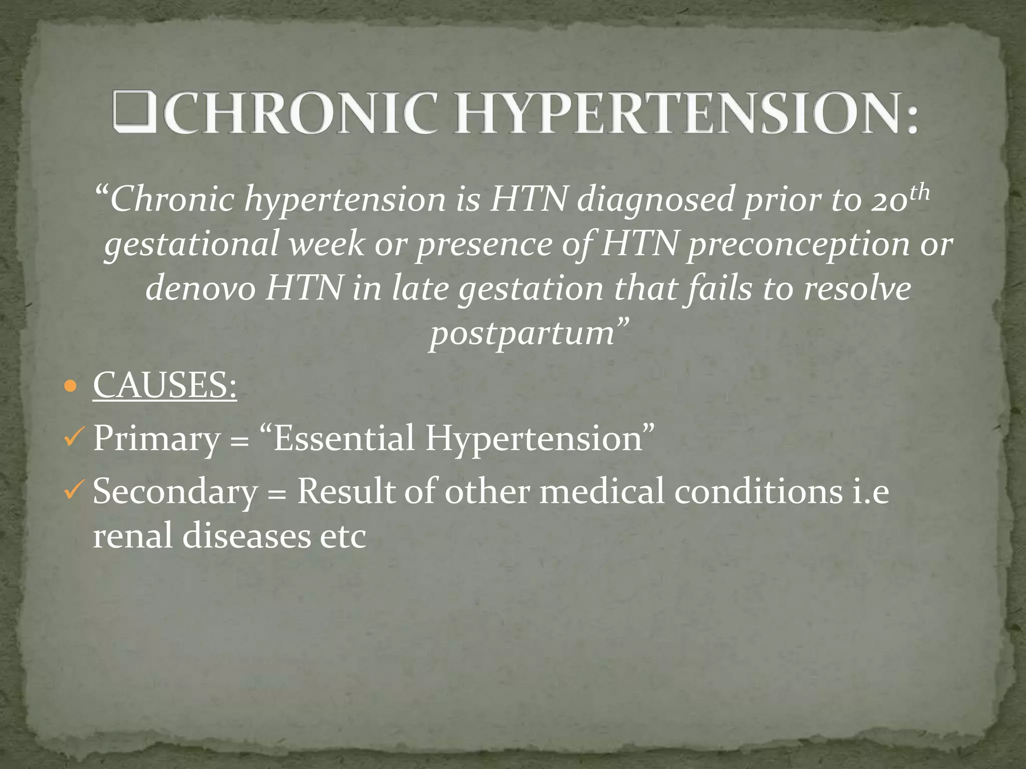 Pregnancy induced hypertension | PPTX