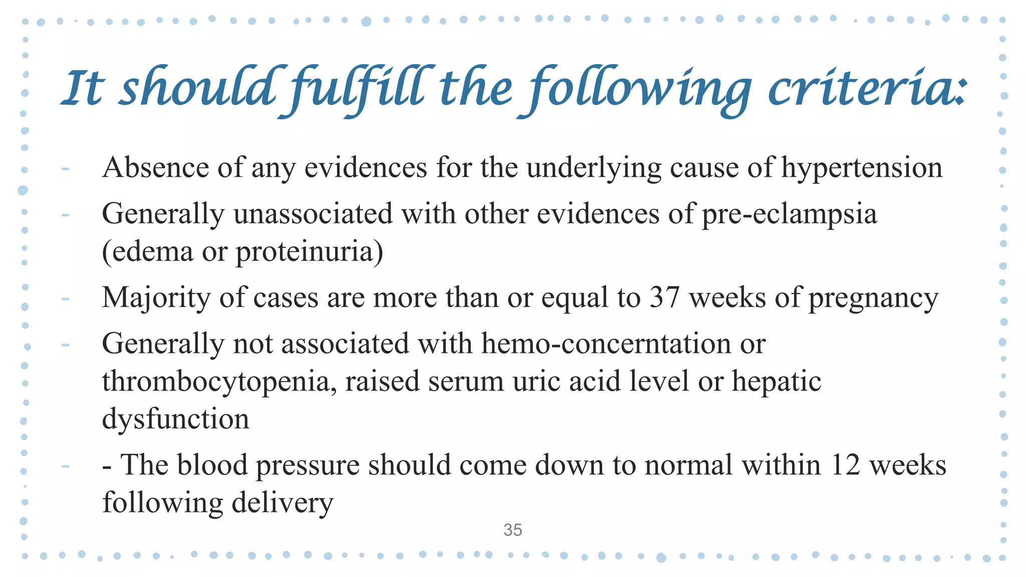 Pregnancy induced hypertension | PPTX