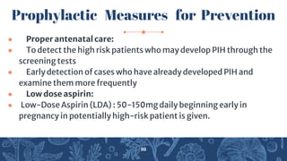 Pregnancy induced hypertension | PPTX