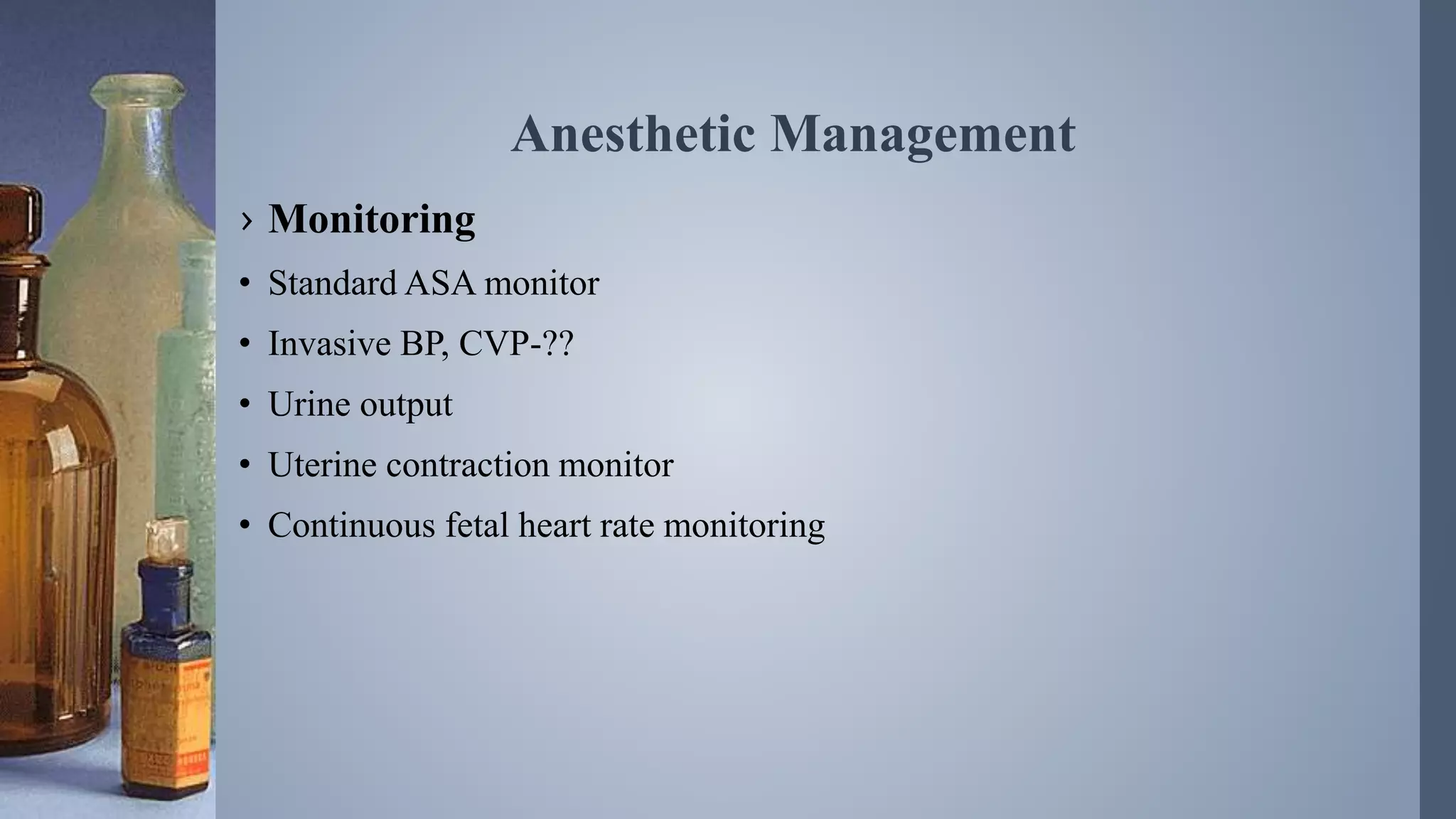 Anesthesia ForPregnancy induced hypertension | PPTX