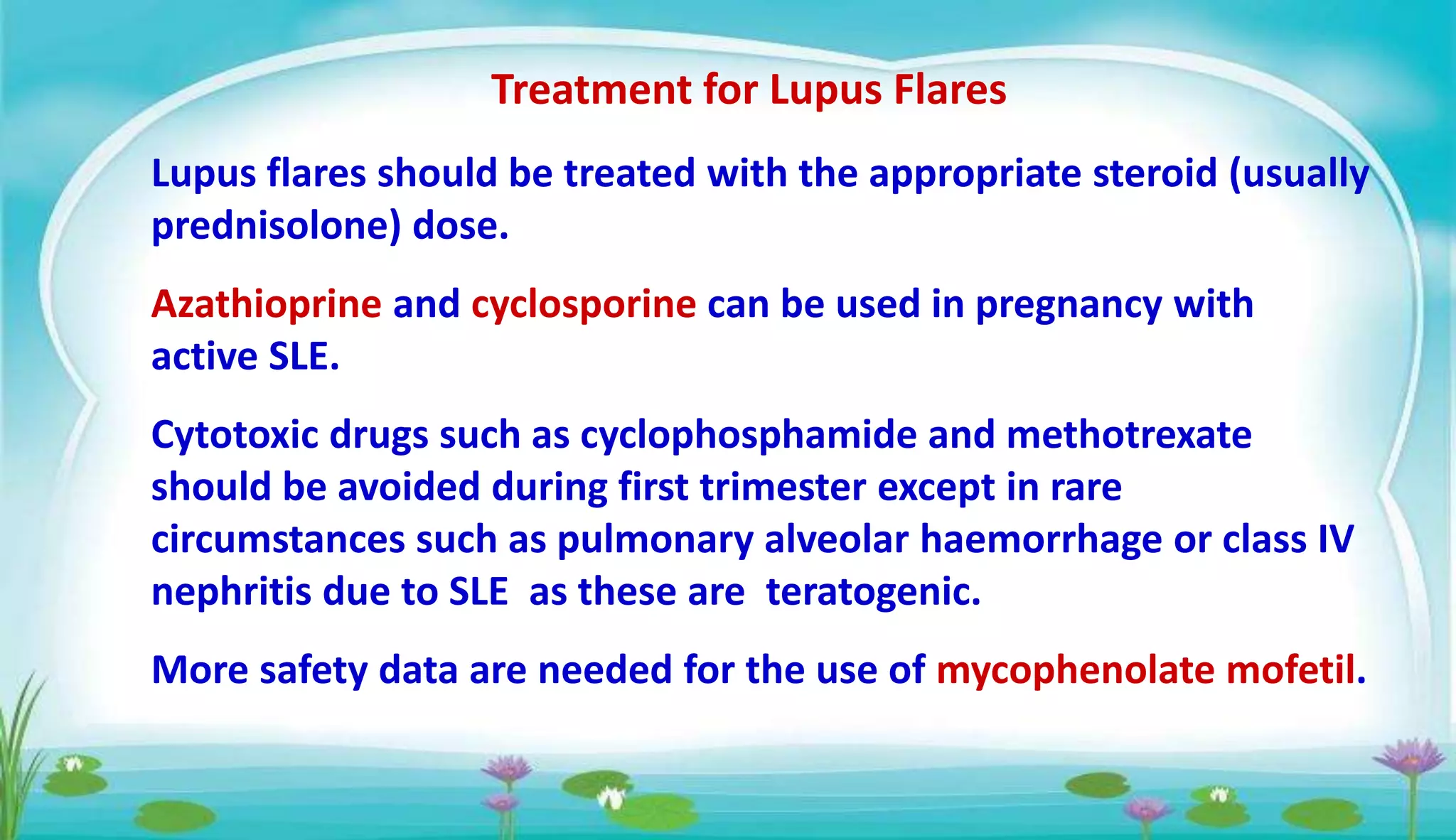 Pregnancy in sle | PPT