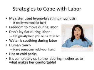 Pregnancy, labor, and childbirth | PPTX
