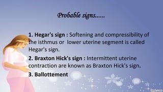 Pregnancy lec | PPTX