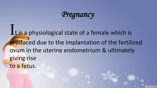 Pregnancy lec | PPTX