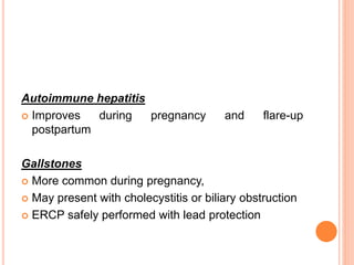 Pregnancy and Liver Diseases | PPTX
