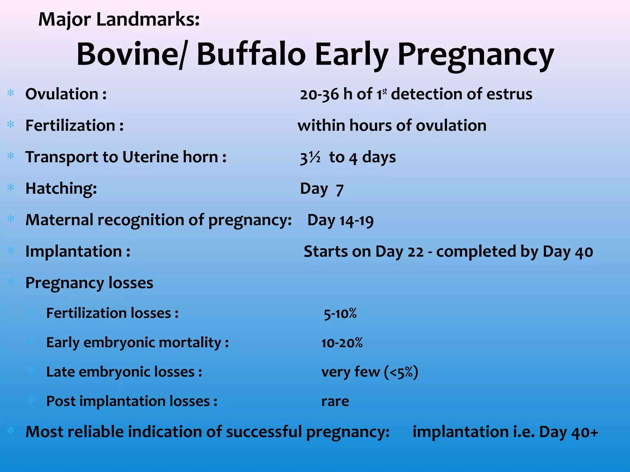 Pregnancy markers for early pregnancy diagnosis | PPT