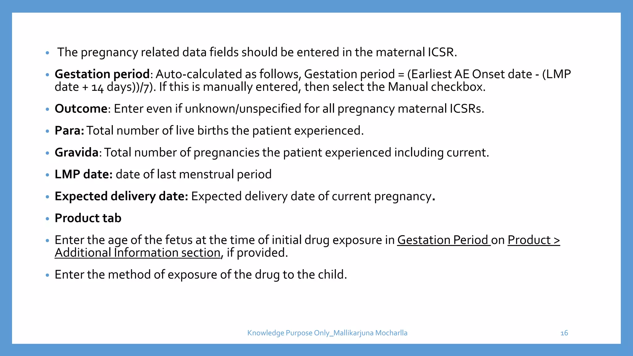 Pregnancy_ Maternal and Paternal Pregnancy Exposure | PPT