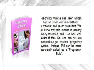 Pregnancy miracle | PDF | Pregnancy | Reproductive Health